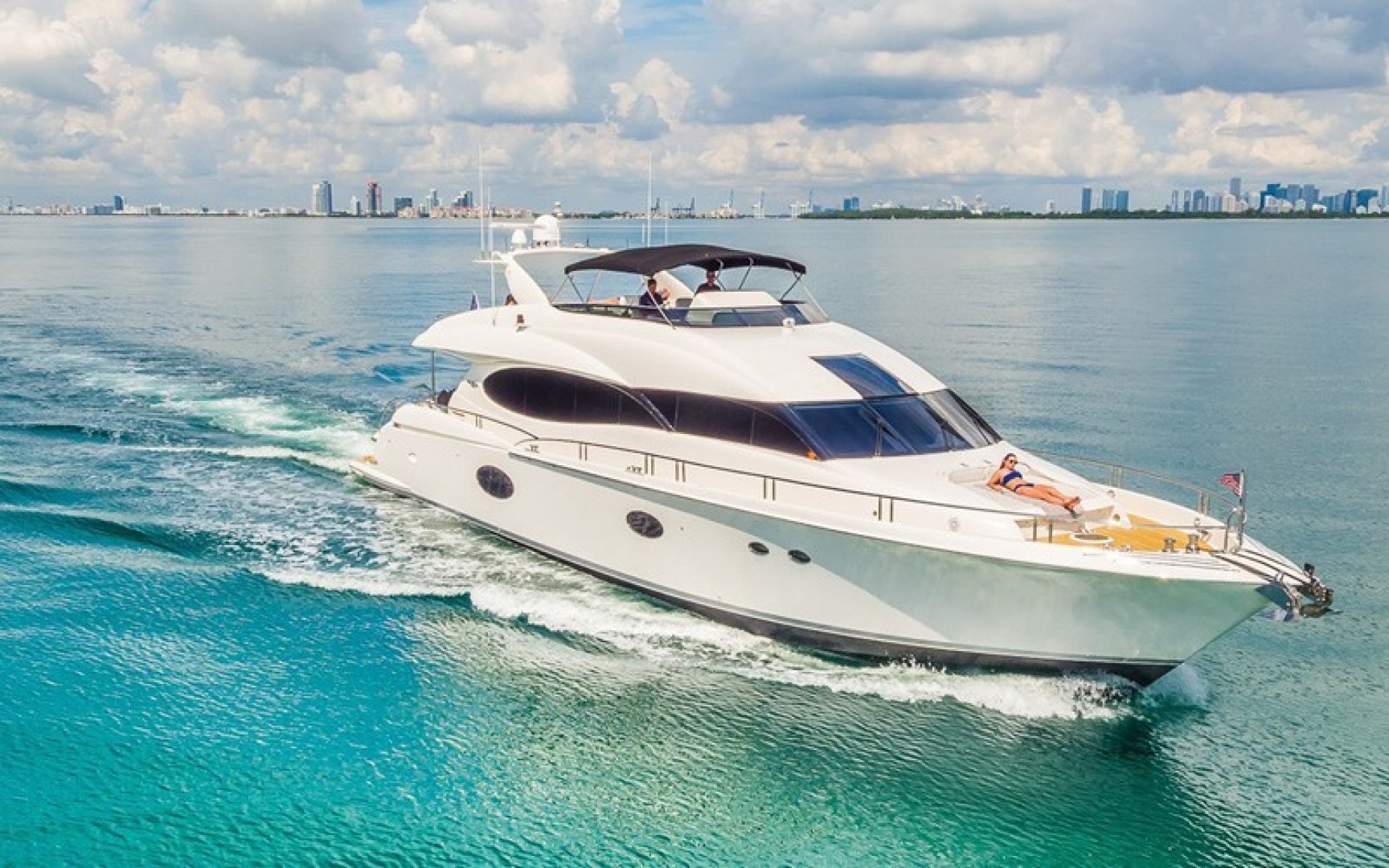 84' Lazzara 2008 Open Bridge LIVING THE DREAM